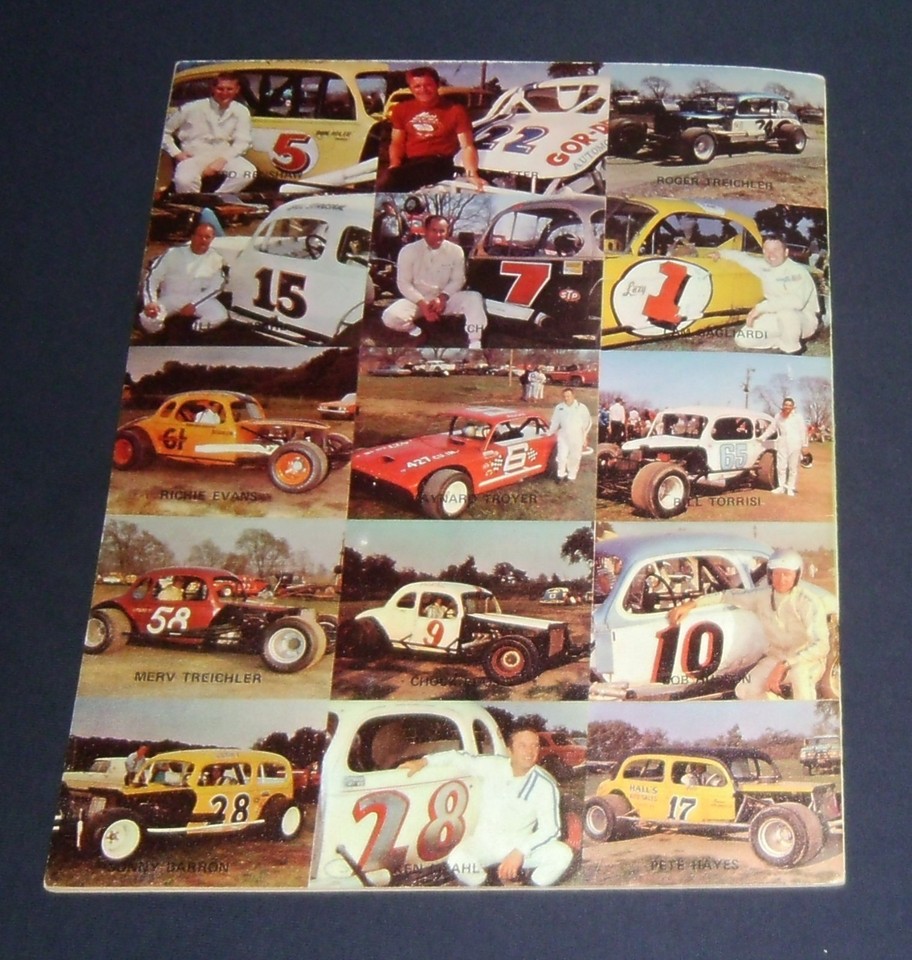 1969 Oswego Speedway Modified Sportsman 150 Program Jim Shampine Jack ...