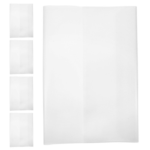 5 Pcs Waterproof Book Film Student Clear Plastic Covering Books ...