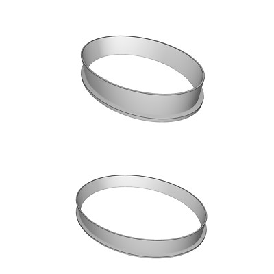 Oval Cookie Cutter for Versatile Shapes XXL | eBay