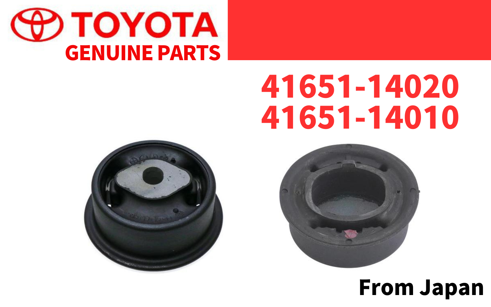 Toyota JZA80 Supra 93-98 Genuine Right & Left Rear Differential Mount ...