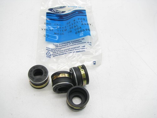 (4) Genuine OEM Ford E8AZ-6571-A Engine Valve Stem Oil Seals | eBay