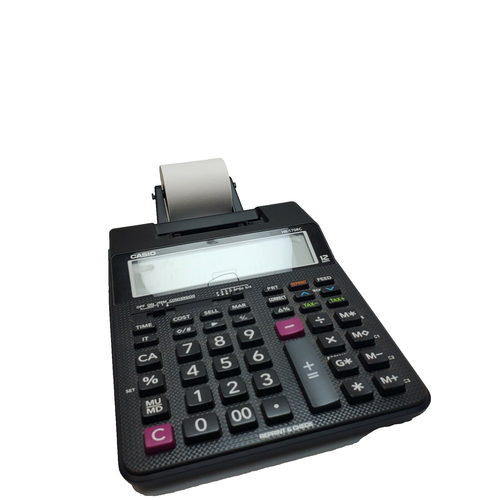 Casio HR-170RC Desktop Battery Powered Printing Calculator | eBay