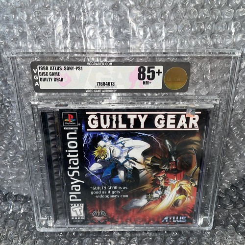 Guilty Gear • PS1 PlayStation 1 • VGA 85+ NM • Not WATA CGC • Key Title ...