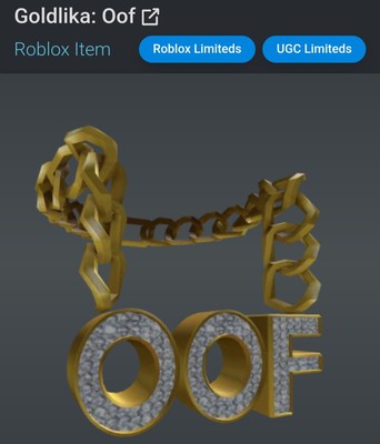Oof Chain Roblox Code | eBay
