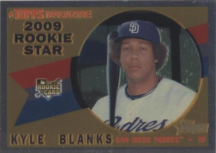 2009 Topps Heritage - Chrome Kyle Blanks #CHR162 /1960 (RC) for sale ...