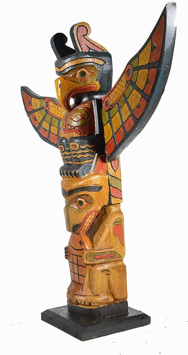 Totem De Aguia Nativa Americana Totem Espiritual Religioso Com Águia,