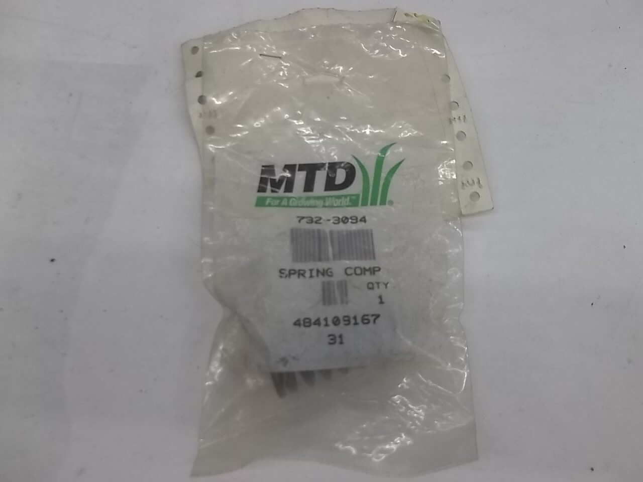 Lift Spring 732-3094 for Cub Cadet 2140 2145 2146 2160 2164 2166 2185 ...