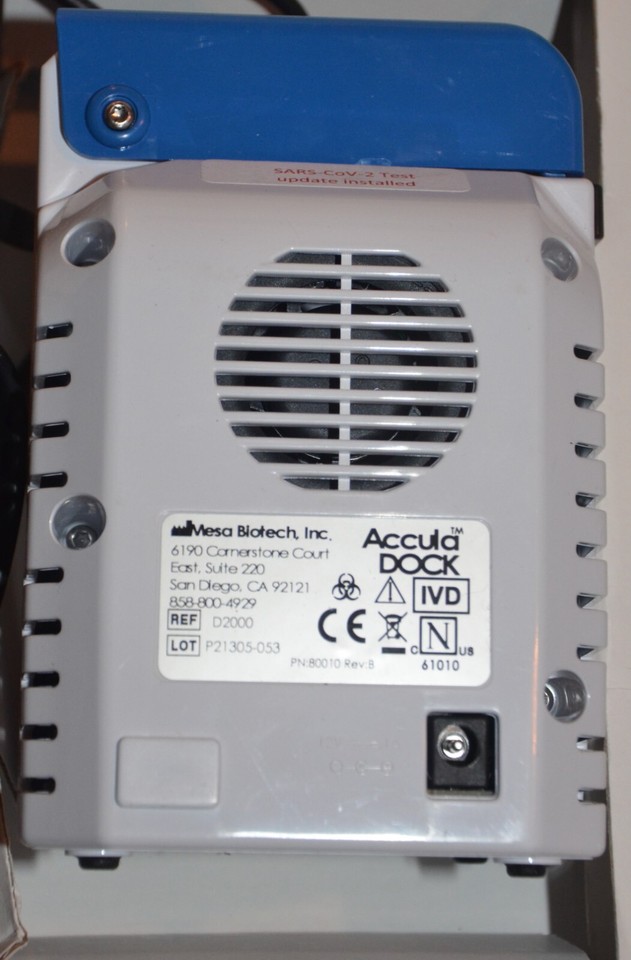 Mesa Biotech Accula dock PORTABLE RT-PCR PLATFORM thermo fisher | eBay