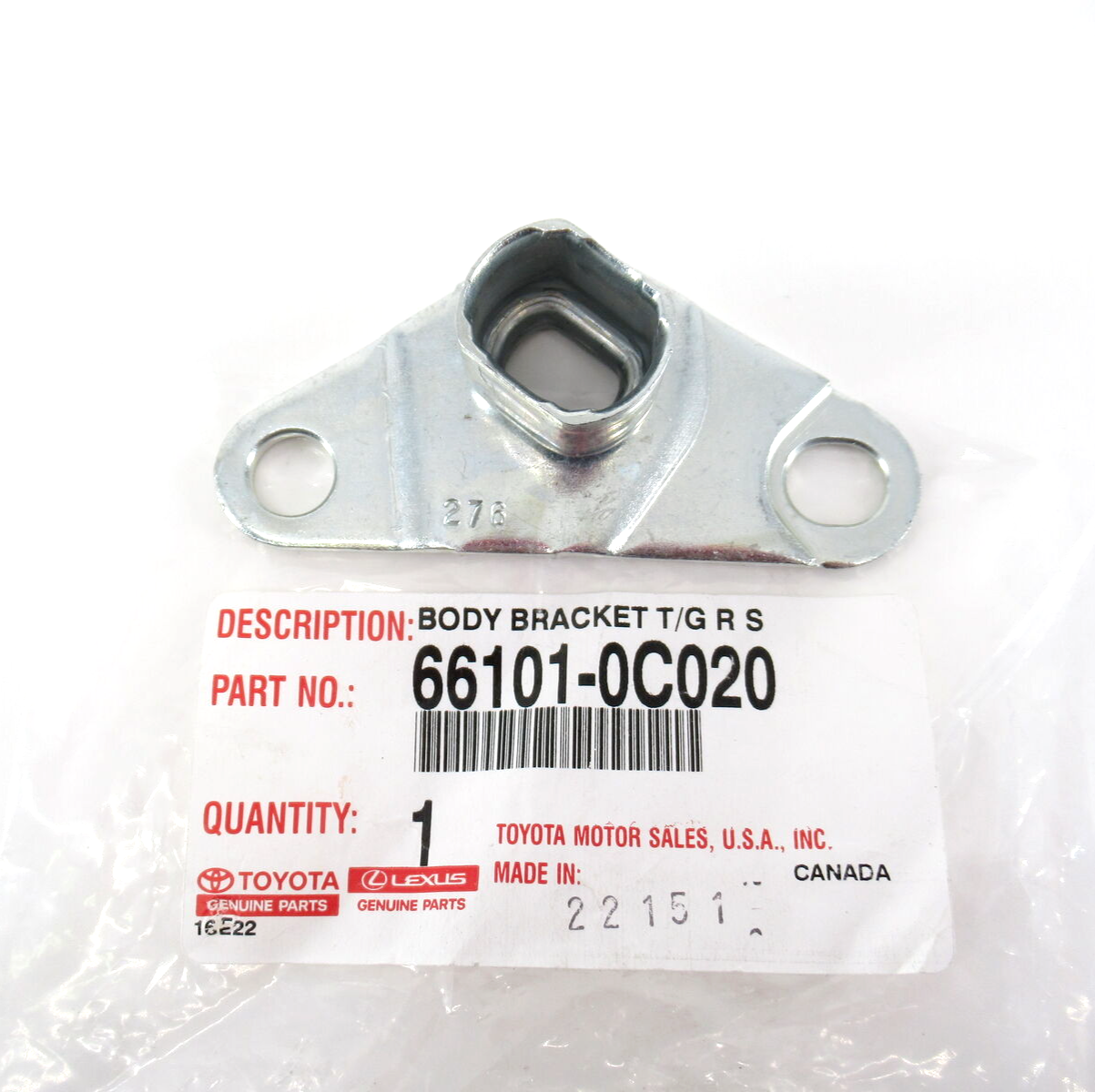 Genuine OEM Toyota 66101-0C020 Passenger RH Tailgate Hinge 2007-2021 ...