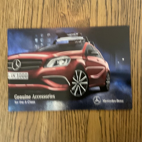 2013 MERCEDES BENZ A CLASS ACCESSORIES A200 A180 AMG W177 BROCHURE | eBay