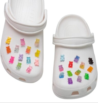 Candy Gummy Bear Charms For Crocs | MultiColor Charms | 12 Pack | eBay