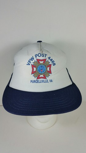 Vintage VFW Post 4468 Purcellville Trucker Hat Snapback Baseball Dad ...
