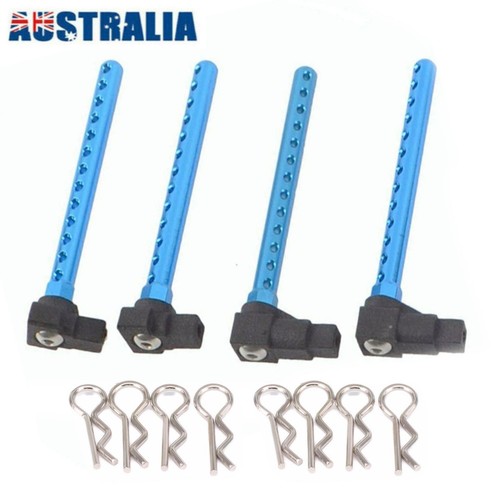 4pcs RC Car Aluminum Alloy Body Posts Mount for Tamiya TT-01 TT01 Car ...