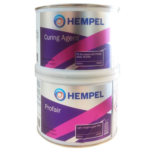 Hempel Epoxy Profiller Base & Activator 5 Litres Light Weight Filler ...