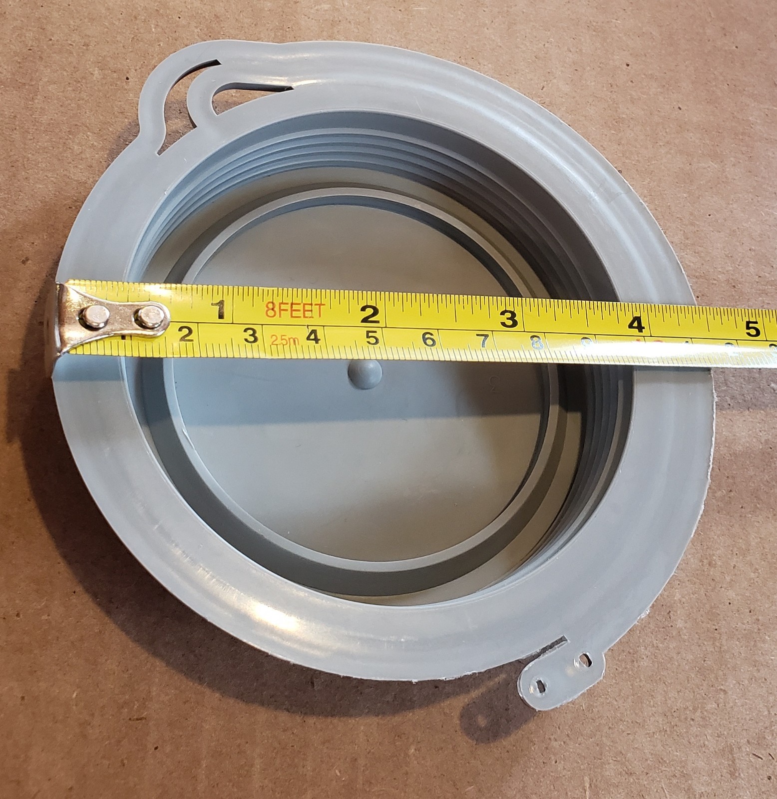 WATCO PLASTICS Plastic Sewer Drain Cap Grey No. 30 Screw On Plug RV ...