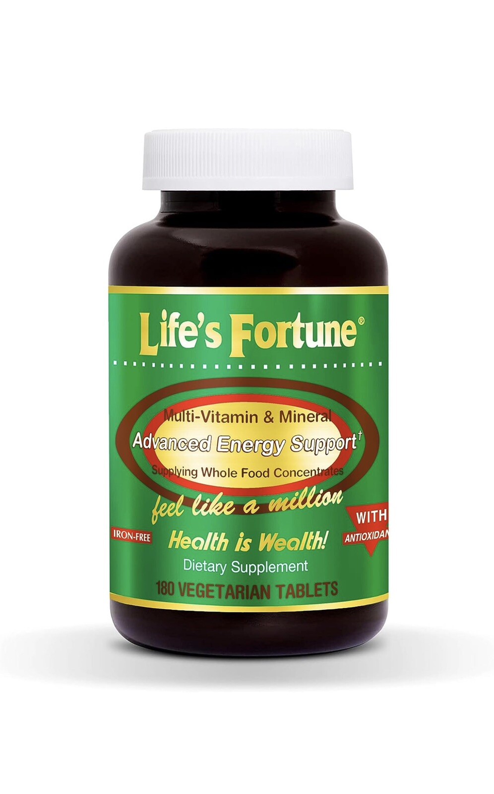 Life's Fortune Multivitamin and Mineral Advanced Energy Support - 120 ...