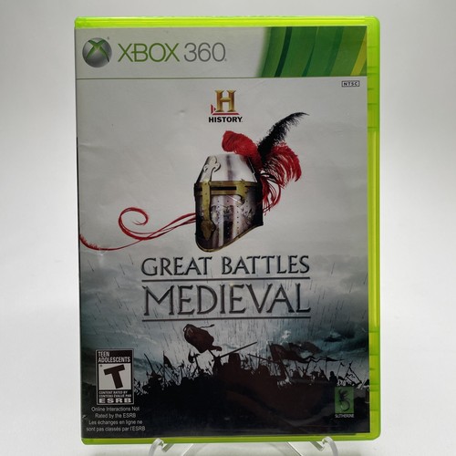 History Great Battles Medieval Xbox 360 Complete CIB 814290011017| eBay