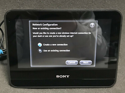 Sony HID-C10 Dash Internet Alarm Clock w/ 7" Touchscreen Chumby ...