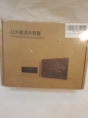 FOORIR Wireless People Counter Bi-Directional Infrared Retail Counter ...