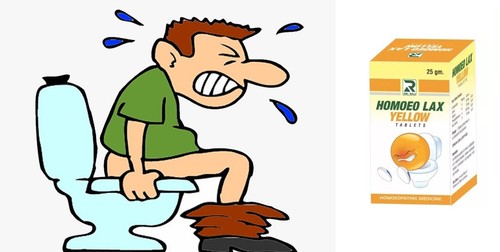 Homeopathic Homoeolax Yellow Tablets Strong Laxative Tablets for ...