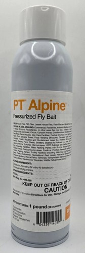 PT Alpine Pressurized Fly Bait 16oz Can - Indoor & Outdoor Use | eBay
