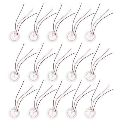 20 PCS Buzzer Silver Piezo Element Piezoelectric Ceramic Chip Disc | eBay
