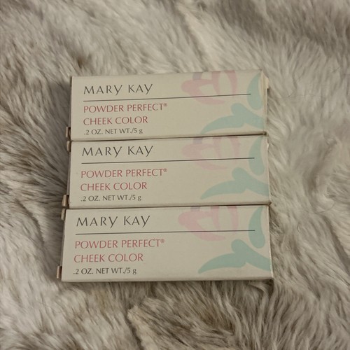 Mary Kay Powder Perfect Cheek Color Honey Wheat .2 oz Blush 2248 Set Of ...