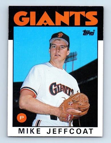 1986 Topps Mike Jeffcoat San Francisco Giants #571 | eBay
