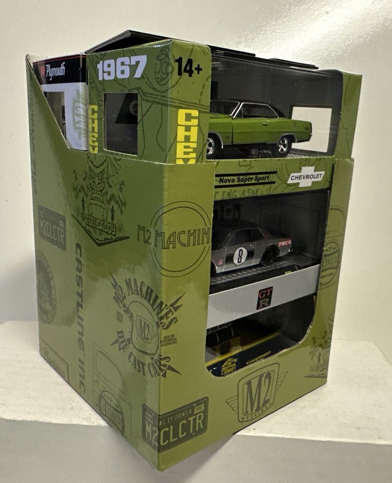 M2 Machines Detroit Muscle Release 85 :1/64 Complete Set Of 6 Vehicles ...