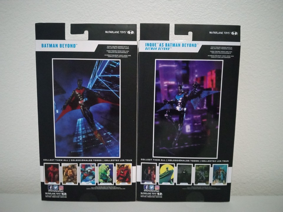 McFarlane Toys DC Batman Beyond and Inque Action Figures With 6 Extra ...
