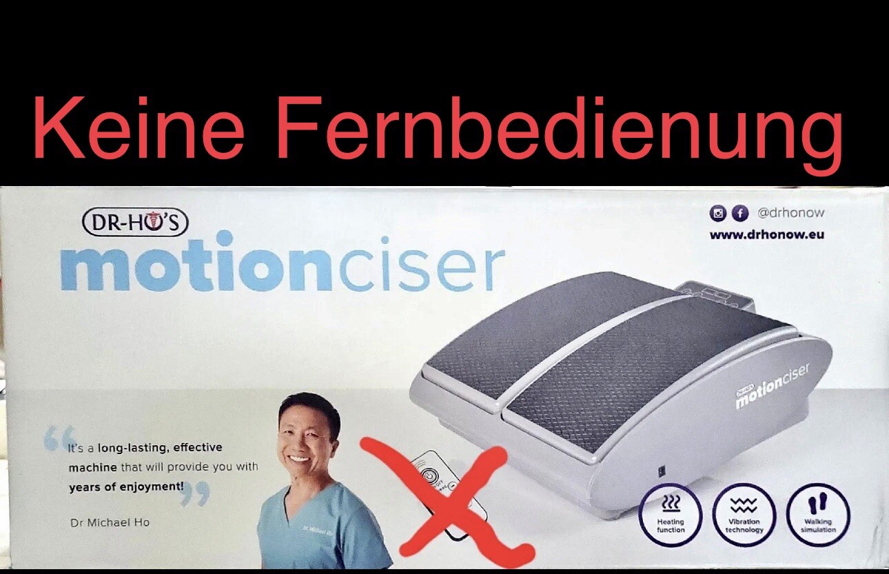 Genius Dr. Ho Motion Ciser Fußmassagegerät | B - Ware Fernbedienung ...
