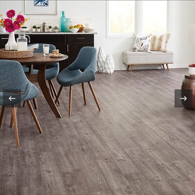 Mohawk Home Westmere Scraped Oak Waterproof Laminate 12MM Thick Plank ...