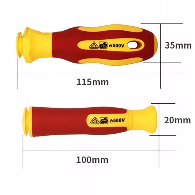 10pc Electrician's Insulated Magnetic Electrical Hand Screwdriver Tool ...