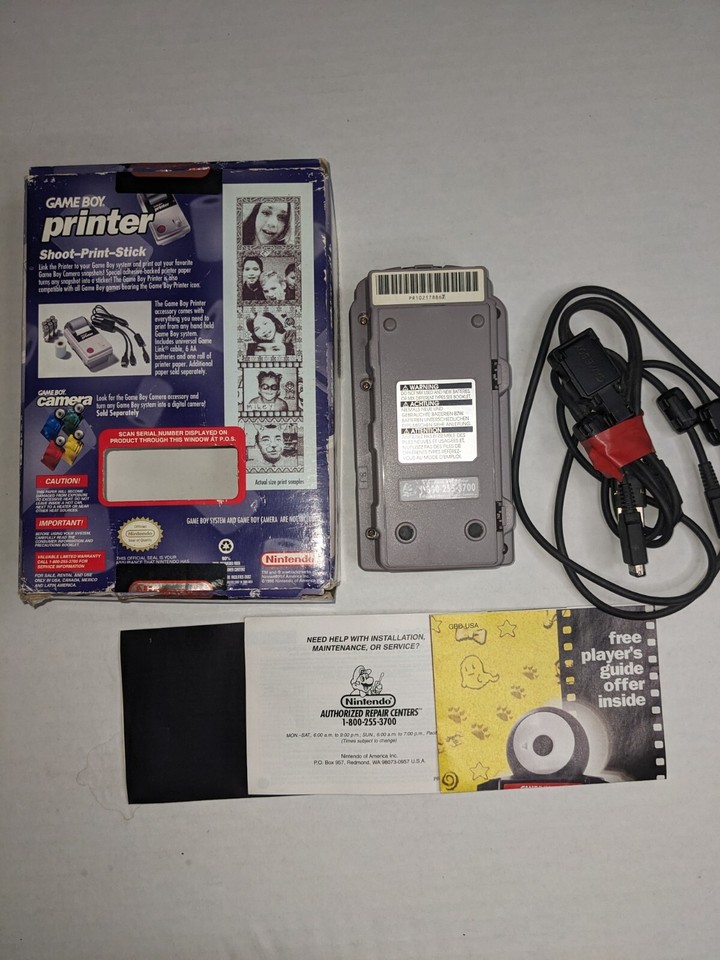 Nintendo Game Boy Printer - MGB-007. Mostly CIB. 45496710453 | eBay