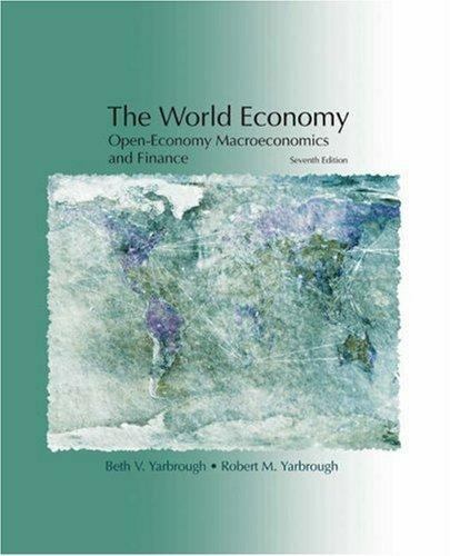 The World Economy: Open-Economy Macroeconomics and Finance [With Access ...
