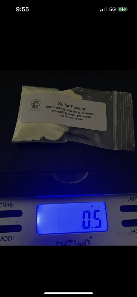 pure sulfur powder .5 Oz | eBay