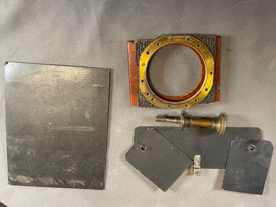 1910's Korona View Camera Gundlach Manhattan Optical 6.5x8.5 + Box ...
