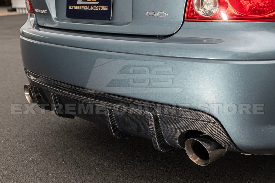 For 04-06 Pontiac GTO | GXP Style CARBON FIBER Replacement Rear Bumper ...