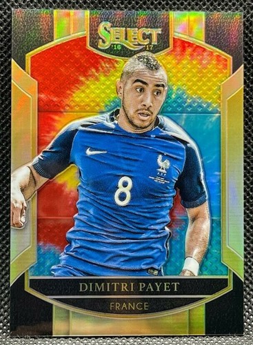 2016-17 Panini Select =Dimitri Payet= Tie Dye Terrace #'d /30 France ...