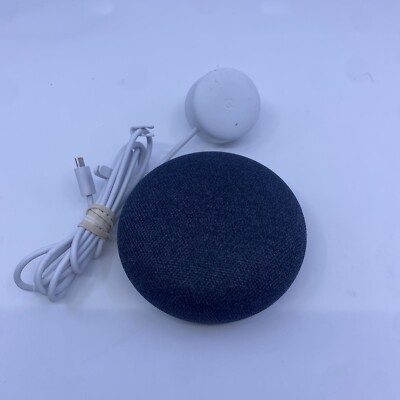 Google Home Mini (1st Gen) H0A Smart Speaker - Charcoal | eBay