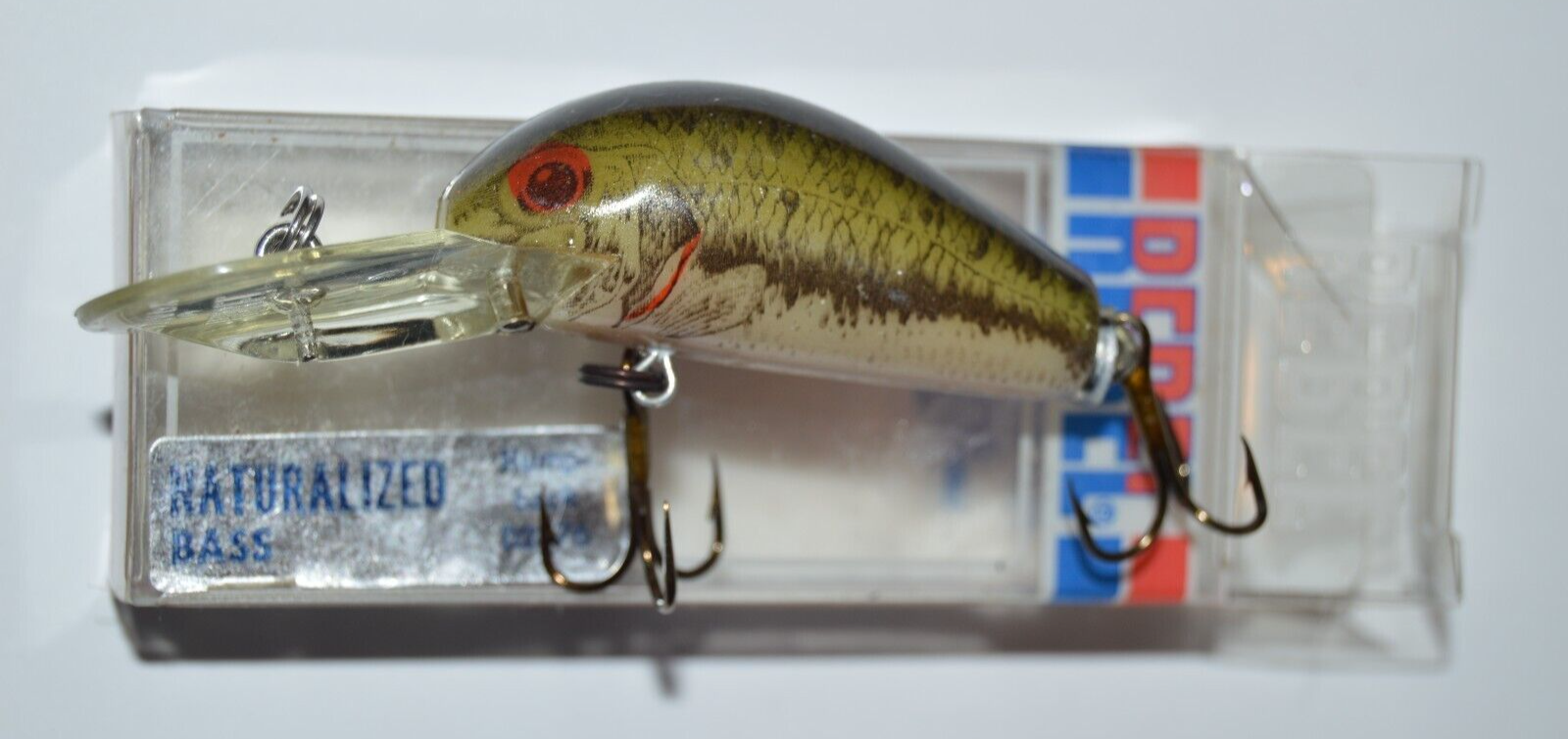 older rebel lure deep humpback d2576 humpy rattles crankbait ...