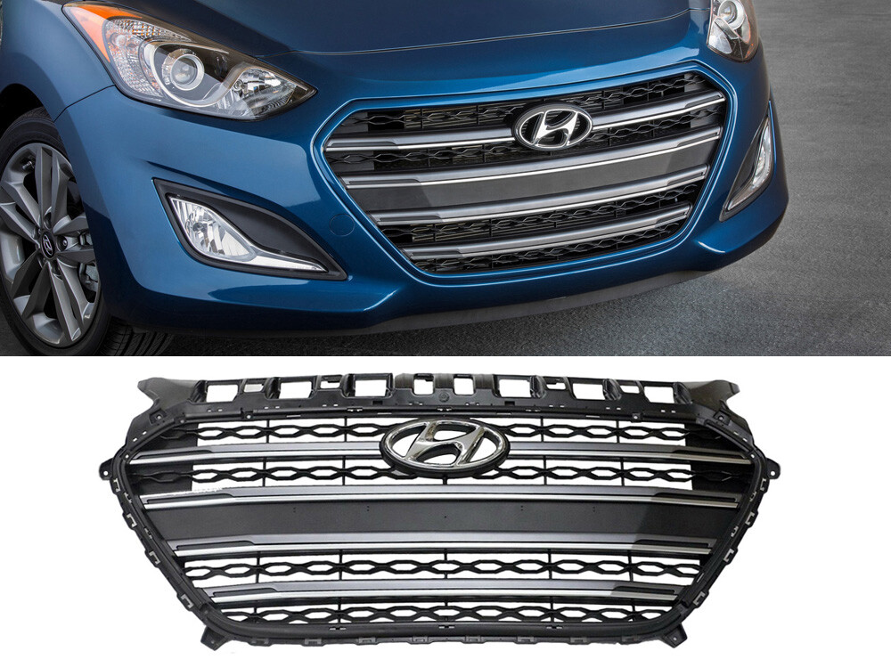 Genuine OEM Front Bumper Radiator Grille (Fits: HYUNDAI 2016-2017 ...