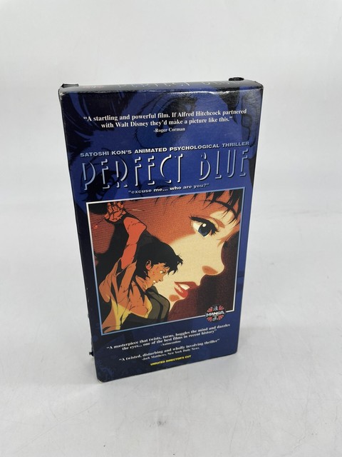 Perfect Blue (VHS, 1999, Original Japanese Dubbed English Directors Cut ...