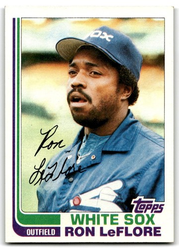 1982 Topps Ron LeFlore Chicago White Sox #140 | eBay
