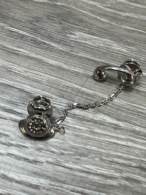 Vintage Bell Phone System Telephone Rotary Phone Lapel Pin/Tie Tack ...