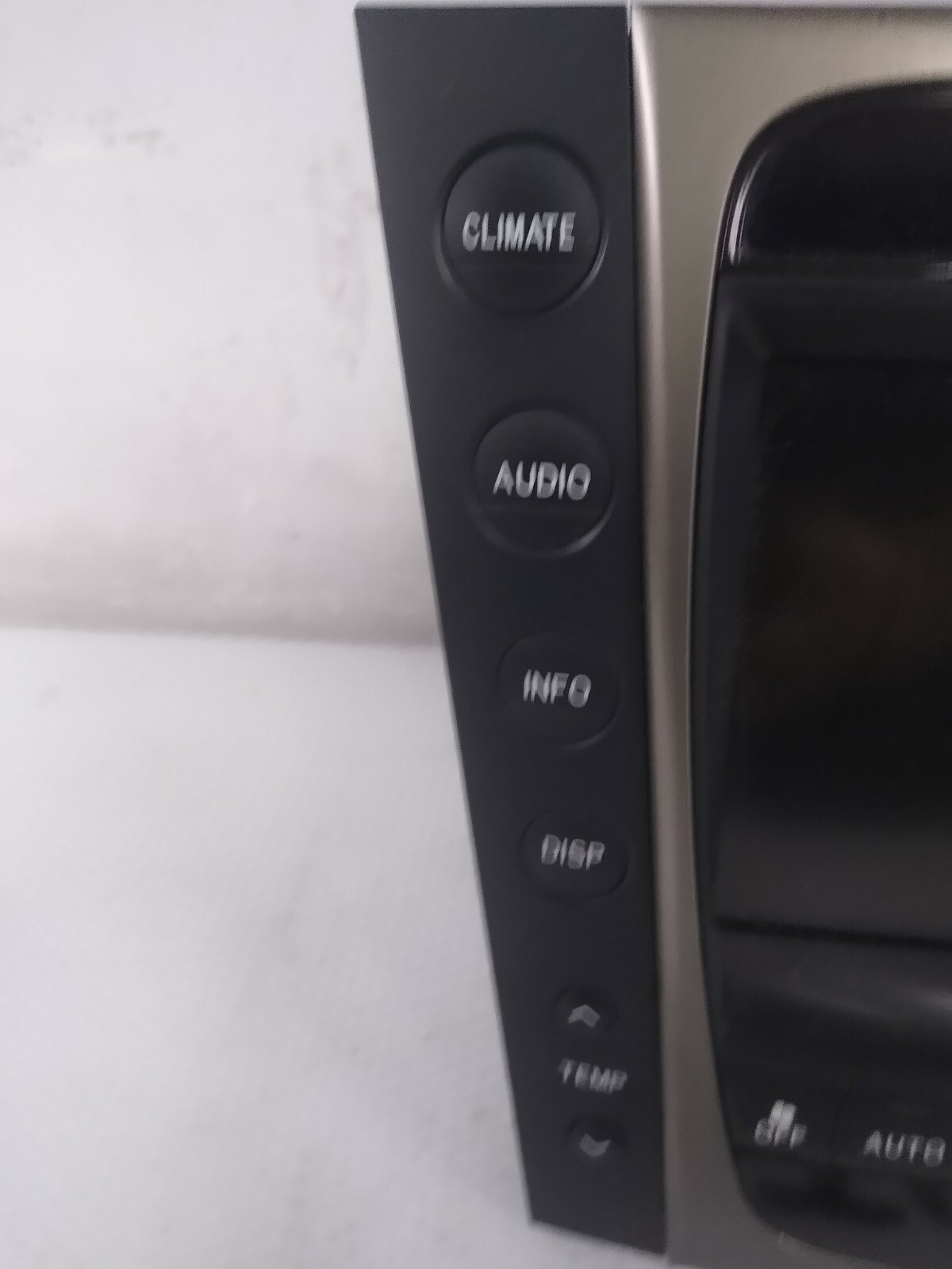 06-08 LEXUS GS300 GS350 NAVIGATION GPS DISPLAY SCREEN CLIMATE CONTROL ...