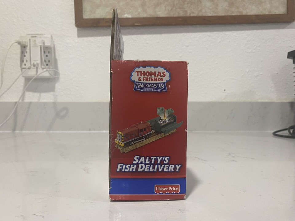 Thomas and Friends Trackmaster motorized railway Salty’s Fish Delivery ...