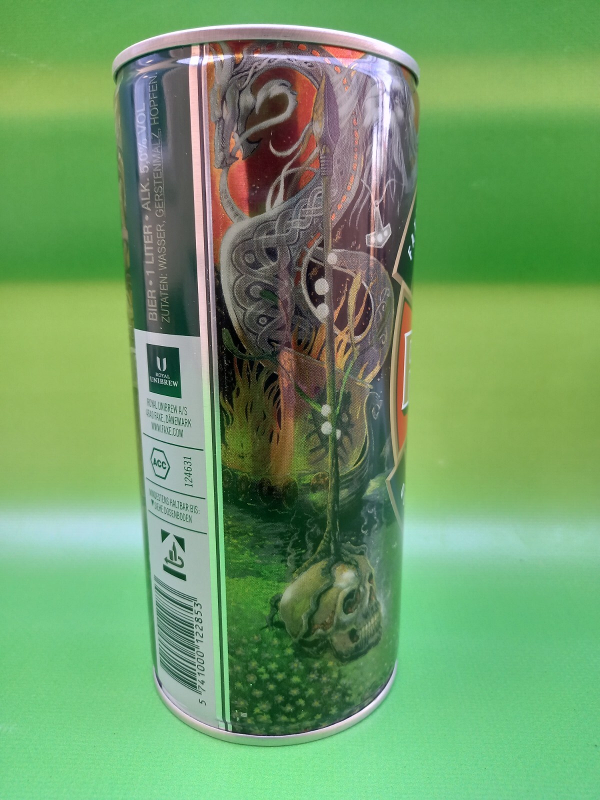 2021 FAXE Limited Edition Hear the VIKING Saga Beer EMPTY Can 1L ...