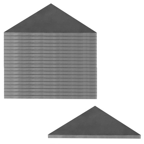 20 PCS 3x3x1/8" Steel Plate Gussets 11 Gauge Weld-On Triangle Gusset ...