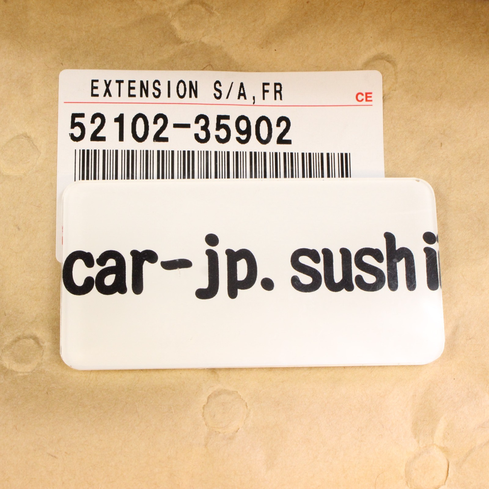 TOYOTA Genuine 4RUNNER 1999-2002 Front Bumper FENDER FLARE Extension ...